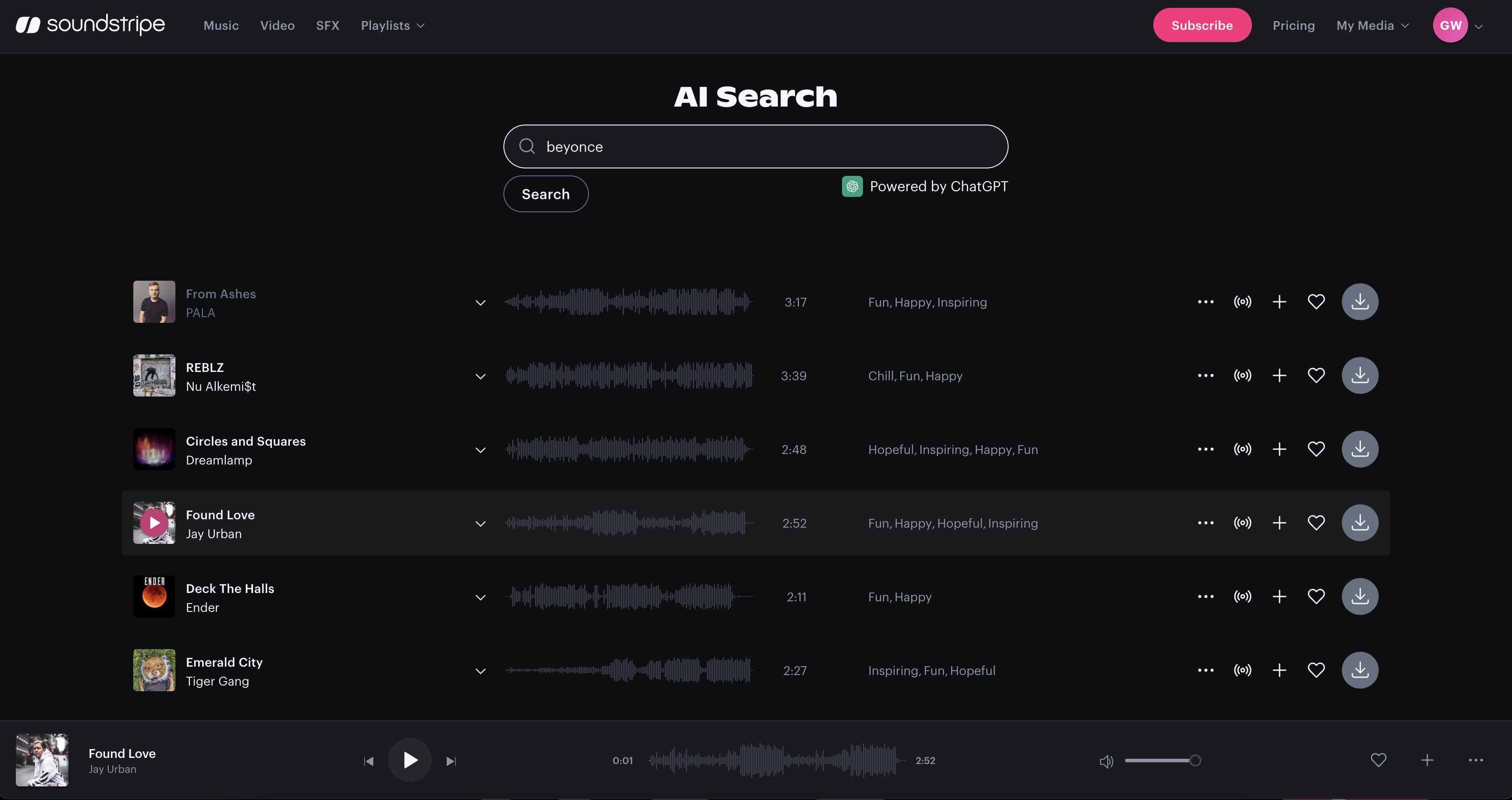Discover the Power of AI-Integrated Music Search with Soundstripe